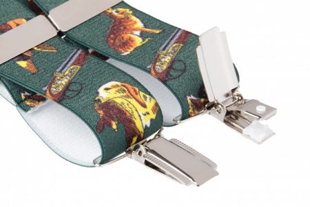 Hunting Trouser Braces Clip Suspenders for Men - Gents Shop
