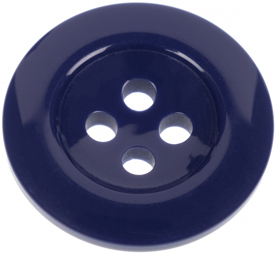 Pack 6 Sew On Blue Trouser Brace Buttons - Gents Shop