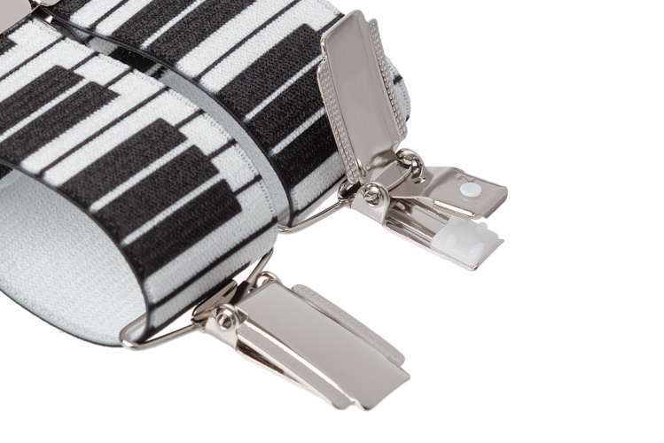 Piano Key Braces | Music Trouser Braces - Gents Shop