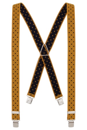 Yellow Braces | Yellow Braces For Trousers - Gents Shop