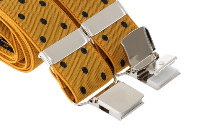 Yellow Braces | Yellow Braces For Trousers - Gents Shop