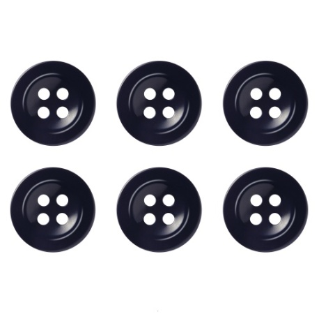 Blue 17mm Eco Buttons For Trousers With Braces - Gents Shop