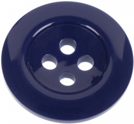 Pack 6 Sew On Blue Trouser Brace Buttons - Gents Shop