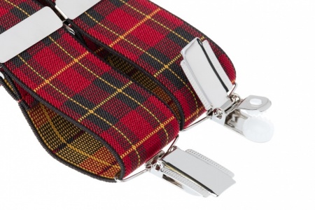 Red Braces and Trouser Suspenders for Men - Gents Shop
