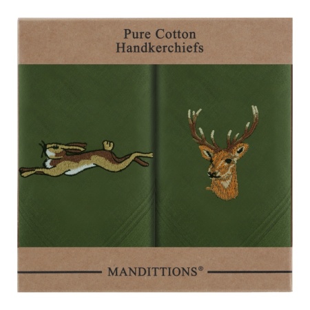 embroidered men's handkerchiefs uk