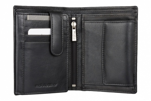 Black Mala Leather Wallet RFID 127 5 | Mens Wallets - Gents Shop