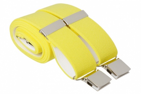 Yellow Braces | Yellow Braces For Trousers - Gents Shop